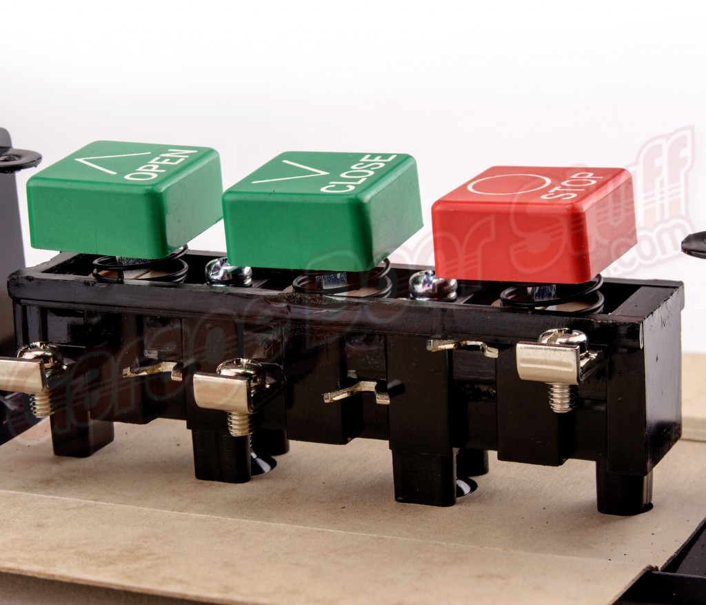 Overhead Door Open Close Stop Control