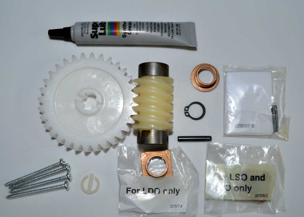 LINEAR GARAGE DOOR OPENER GEAR KIT