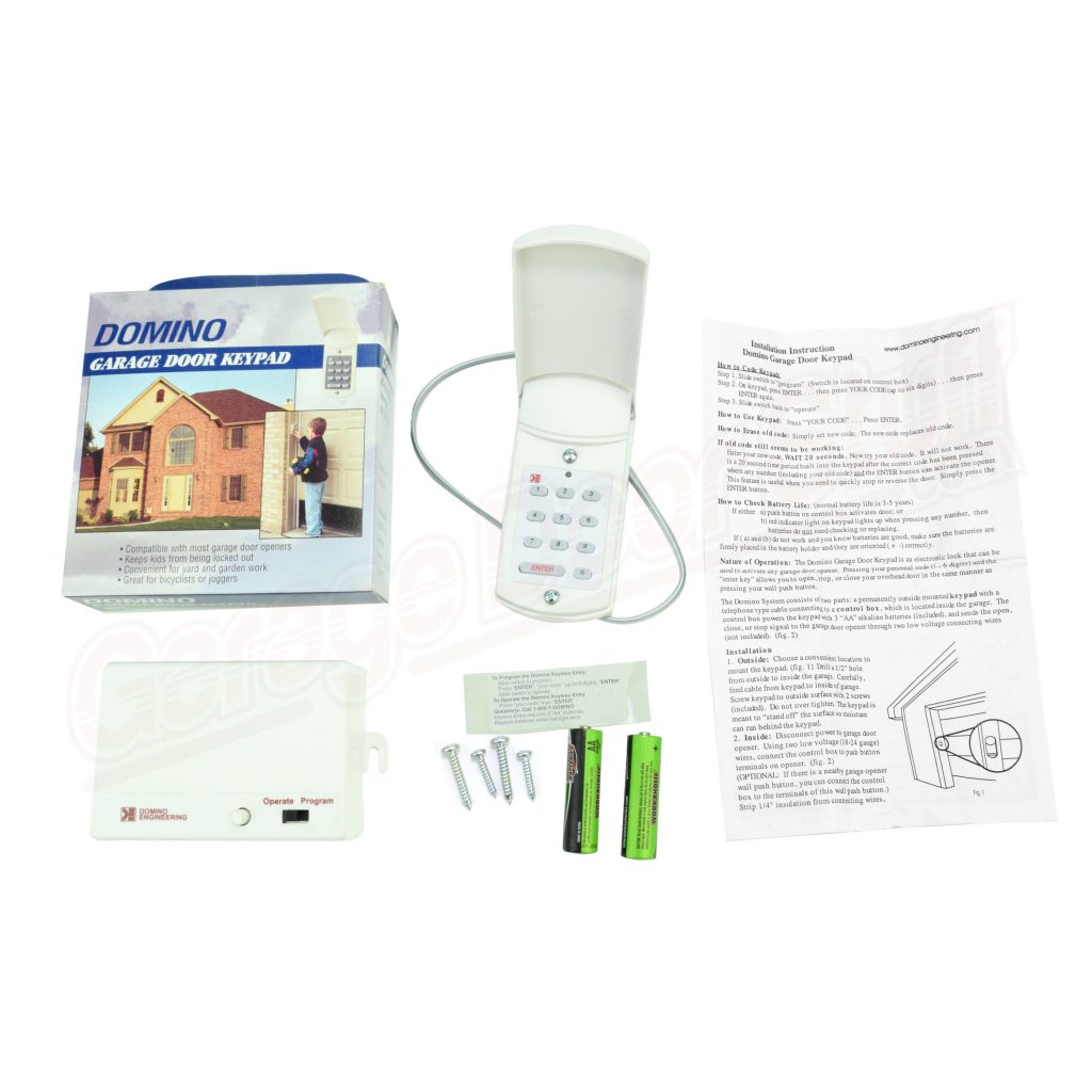Garage Door Opener Keypad